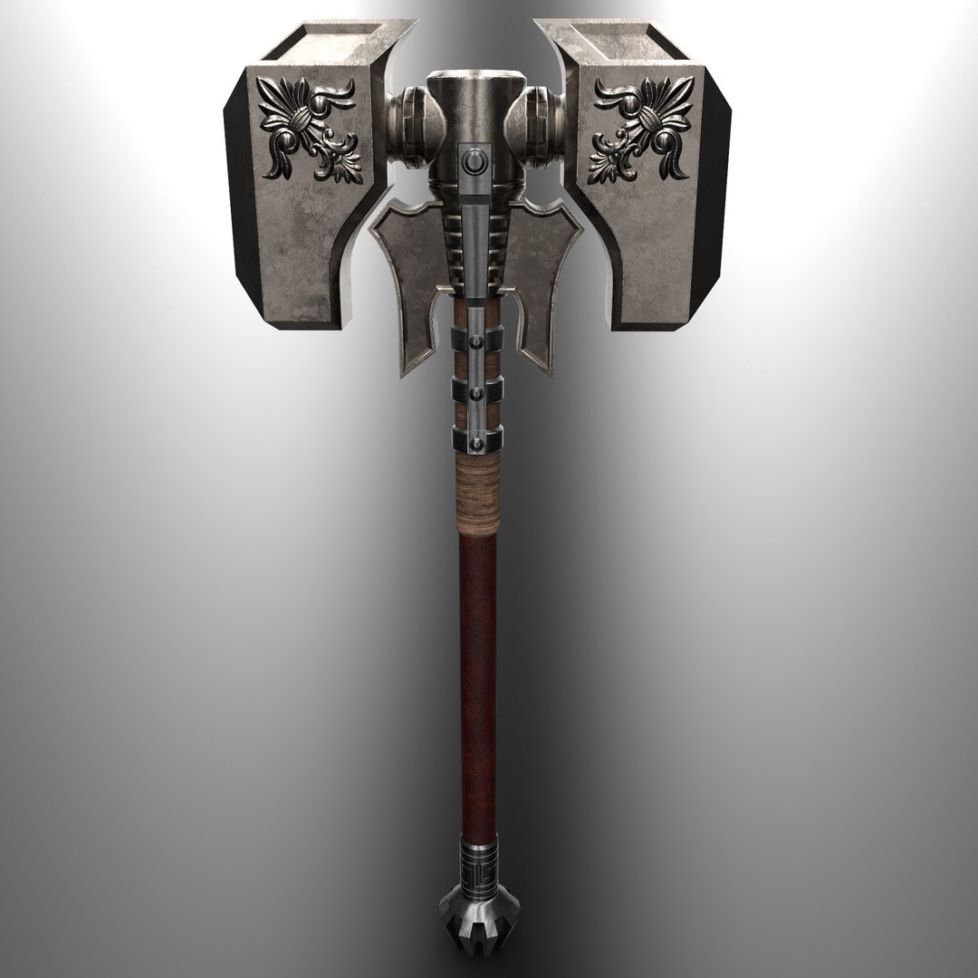 Hammers Weapon Patterns Model - TurboSquid 1595260