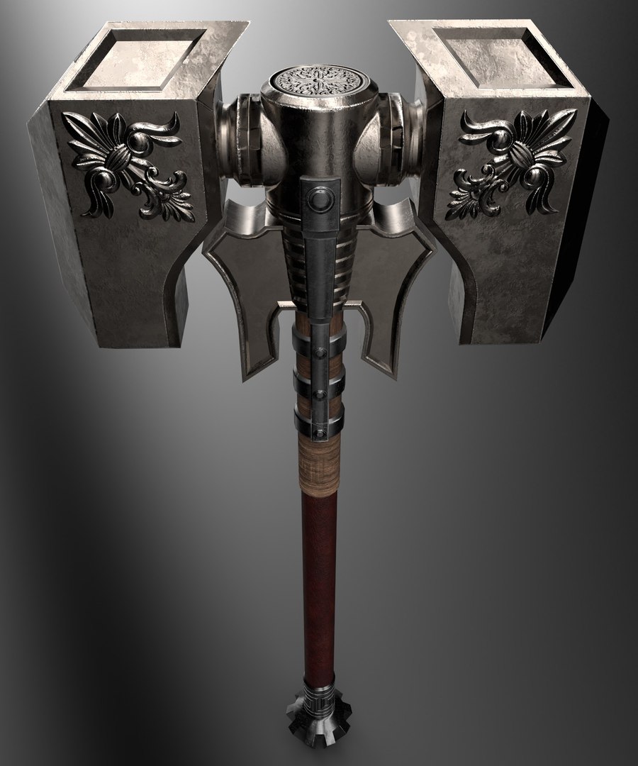 Hammers Weapon Patterns Model - TurboSquid 1595260