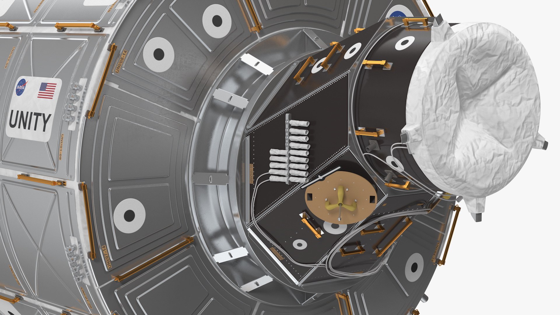 Iss module unity node 3D model - TurboSquid 1546195