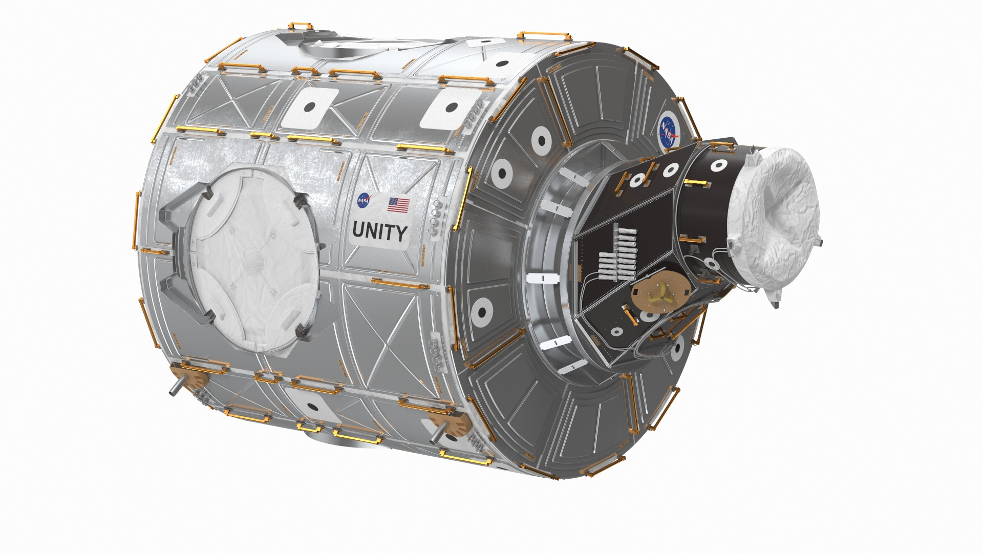Iss Module Unity Node 3D Model - TurboSquid 1546195