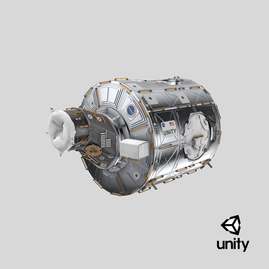 Iss Module Unity Node 3D Model - TurboSquid 1546195