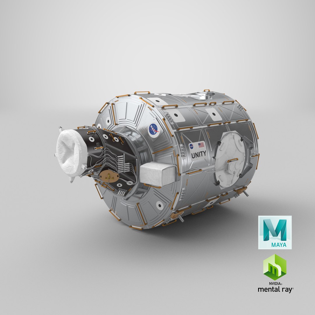 Iss Module Unity Node 3D Model - TurboSquid 1546195