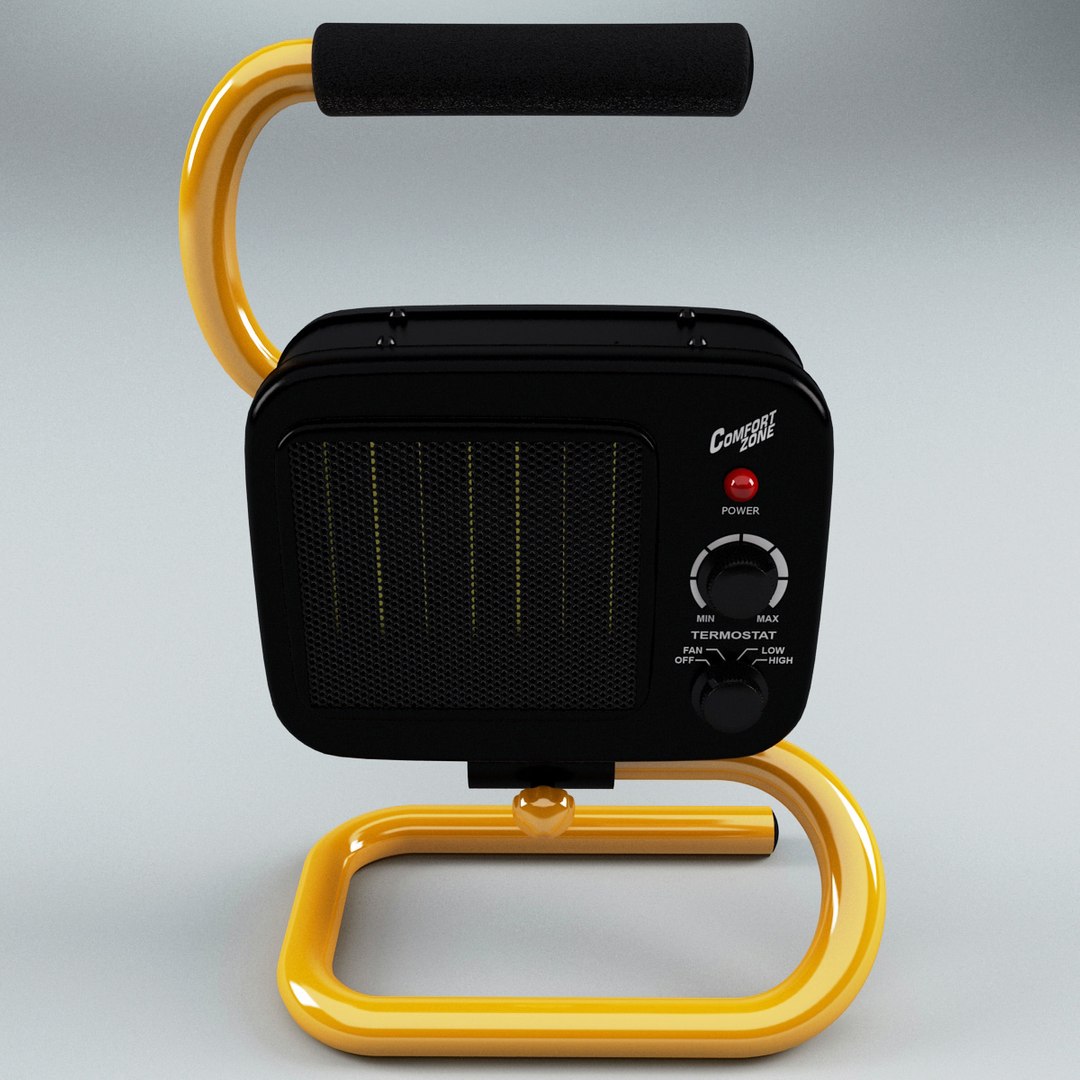 3d 3ds Ceramic Fan Heater Markel