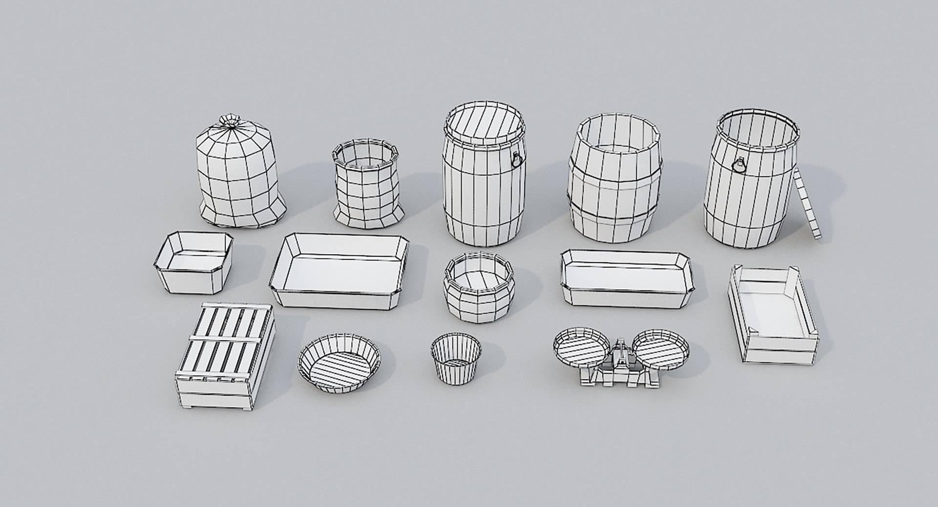 3D Market Carts And Props - TurboSquid 1736405