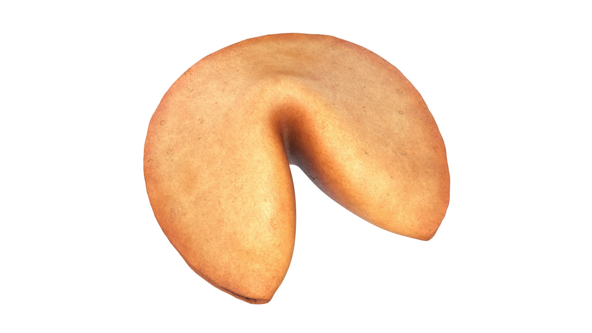 3D Fortune Cookie - TurboSquid 1760098