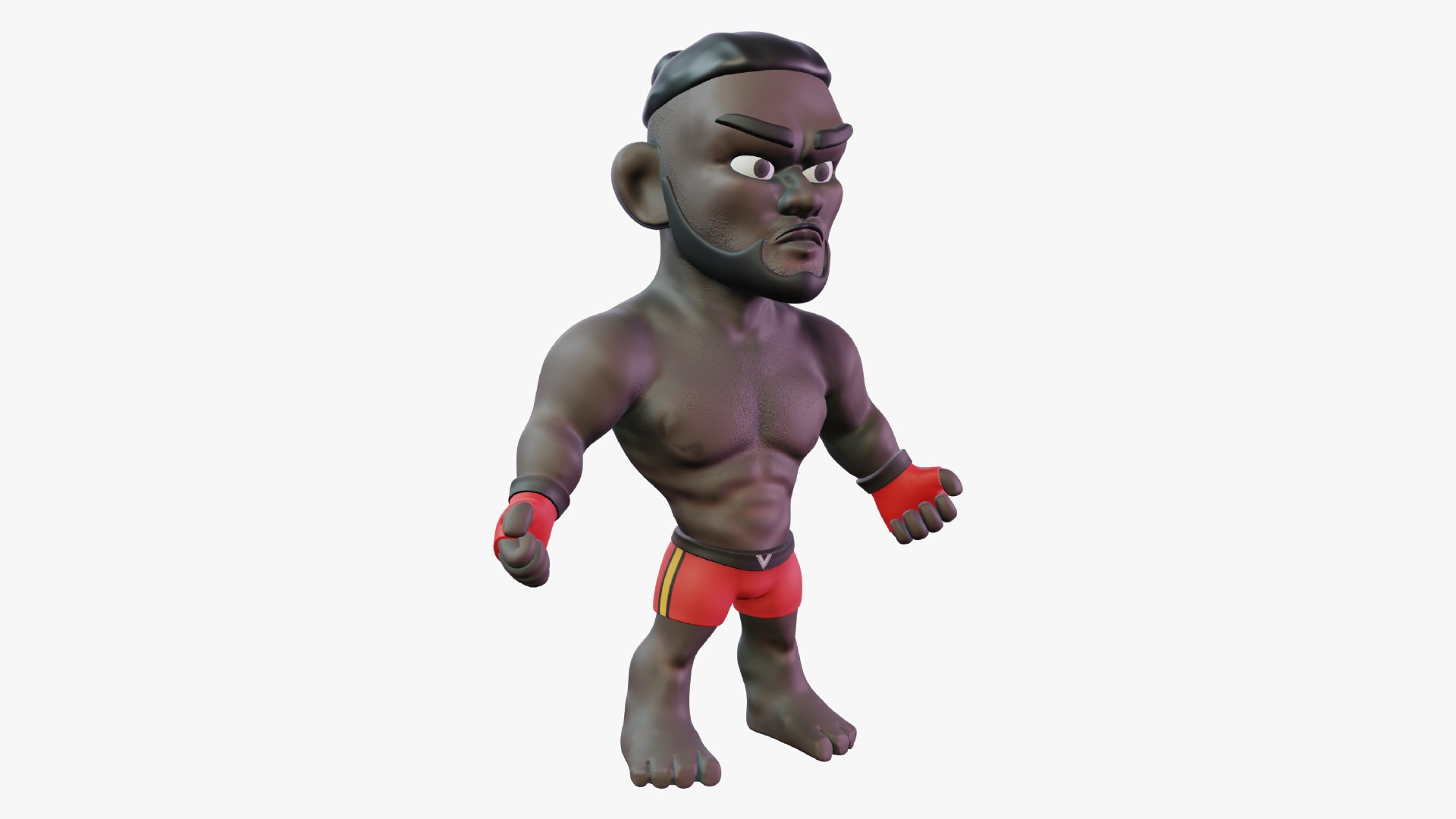 modelo 3d Fighter Boxer Character 20 - TurboSquid 1971557