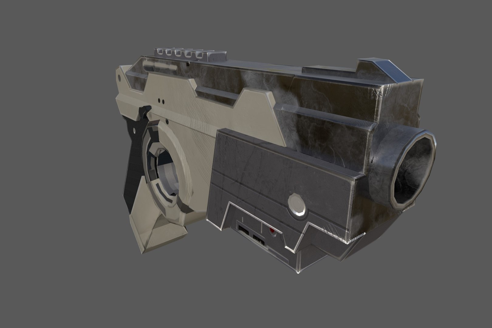 3D Si-Fi Handgun Overwatch Style Model - TurboSquid 1971375