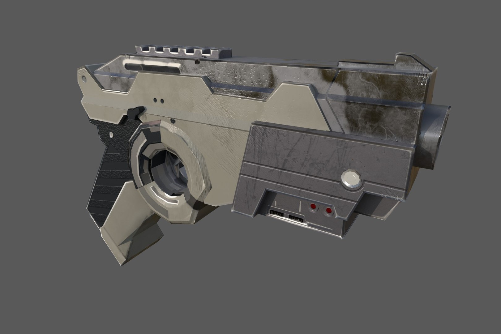 3D Si-Fi Handgun Overwatch Style Model - TurboSquid 1971375