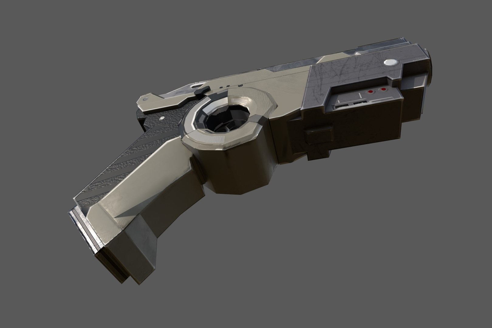 3D Si-Fi Handgun Overwatch Style Model - TurboSquid 1971375