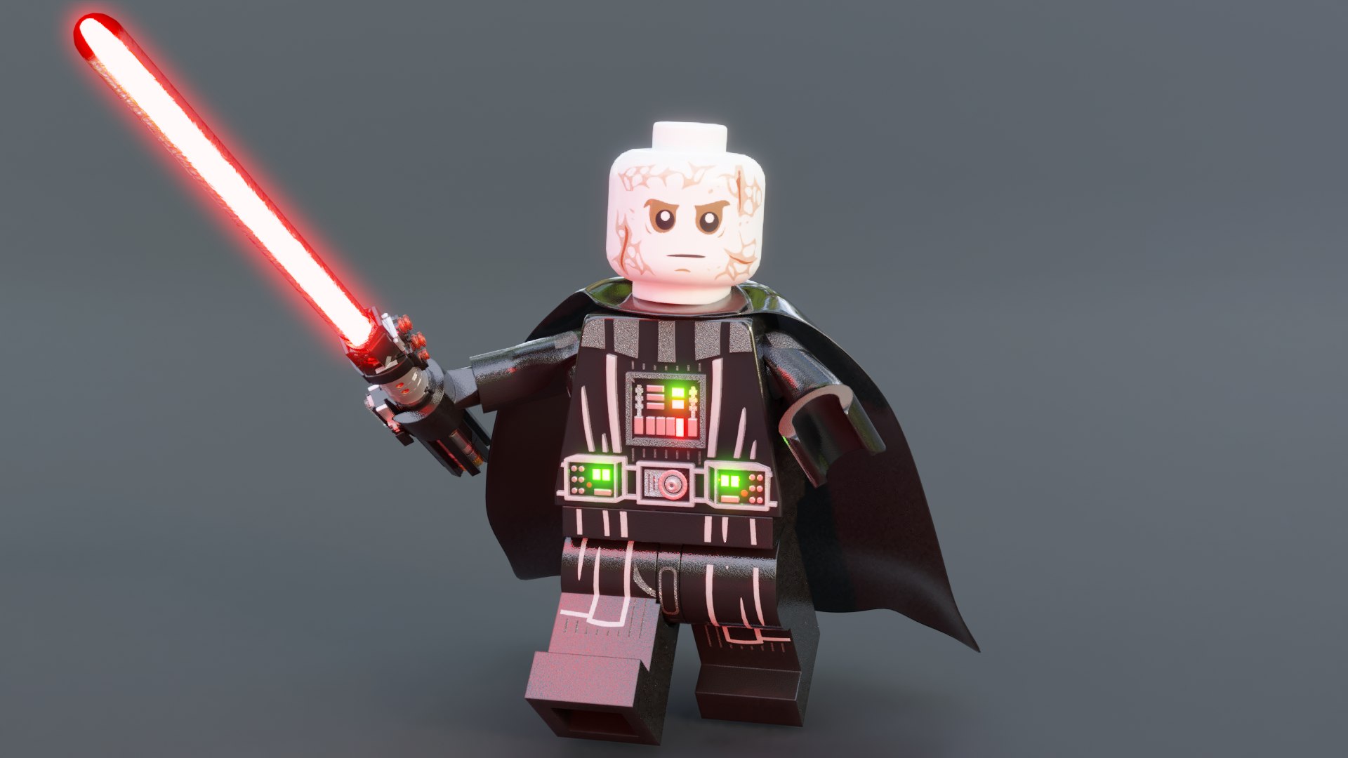 Darth Vader Lego Minifigure Model - TurboSquid 2153126