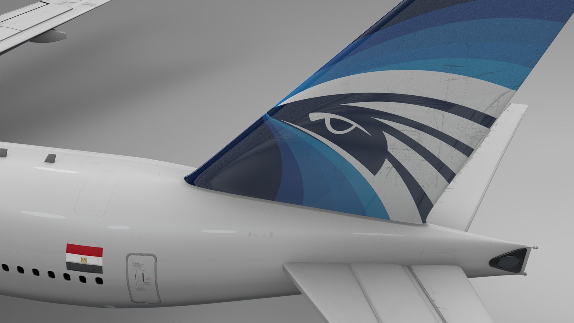 3D egyptair boeing 777-300er l536 model - TurboSquid 1495970