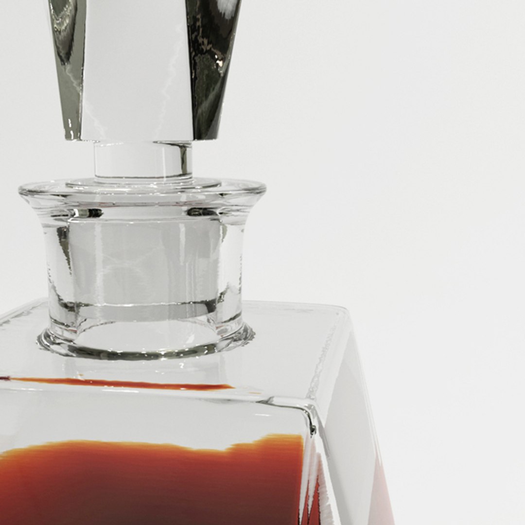 Maya Glass Whisky Decanter