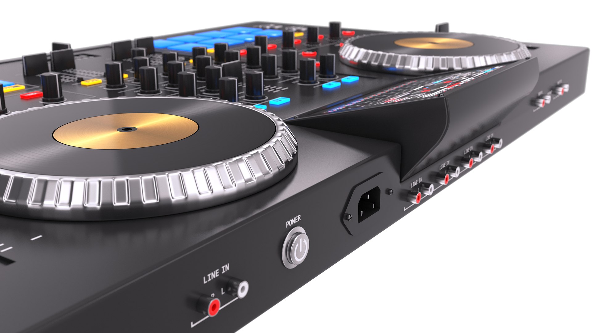 3D DJ Set - TurboSquid 1890917