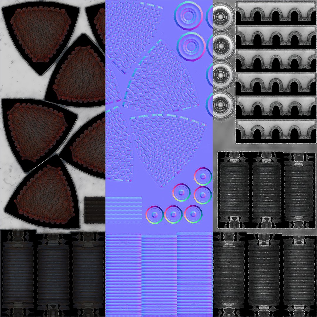 Sci-fi Bomb 3d Model