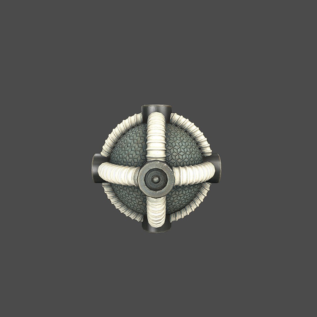 Sci-fi Bomb 3d Model