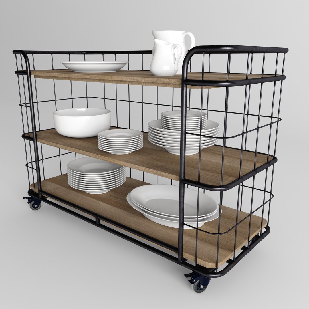3d Model Racks Bakers