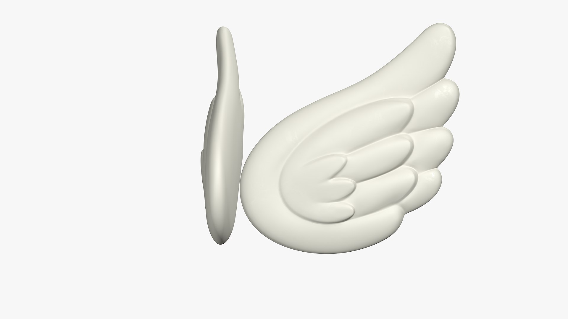 Super Mario Bros Yoshi Wings Power-up 3D Model - TurboSquid 2054739