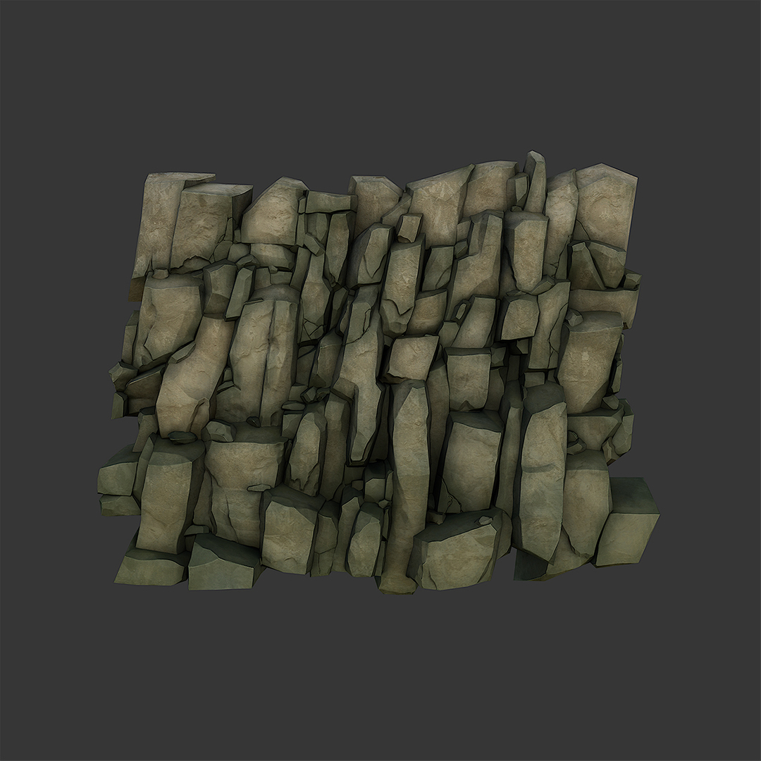 Cliff Modularity 3d Max
