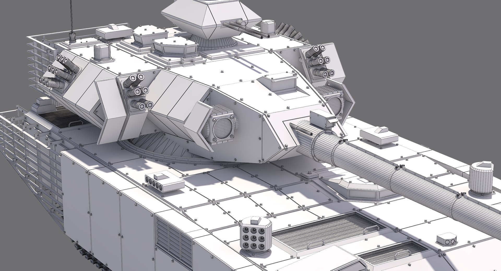 T-100 object-189 tank desert 3D - TurboSquid 1227603