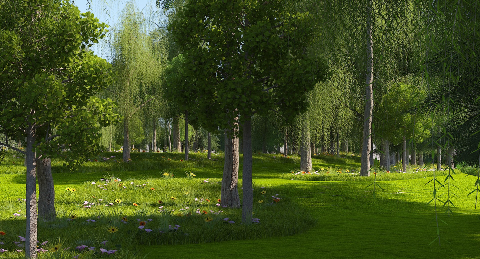 3D Model Golf Course - TurboSquid 1496325