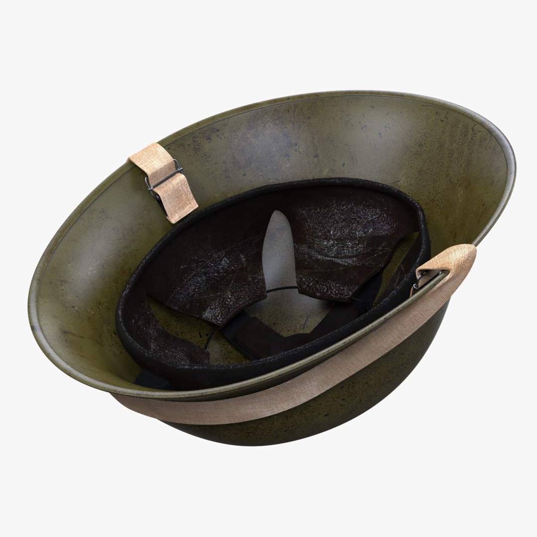 3D Vintage Uk Turtle Helmet - TurboSquid 1173214