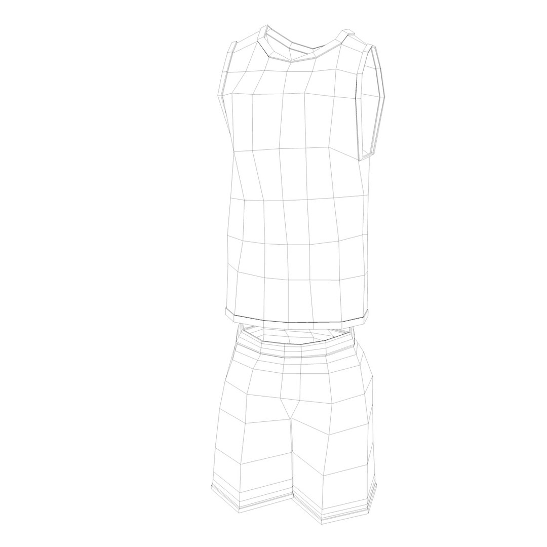 Basketball Form 3d C4d