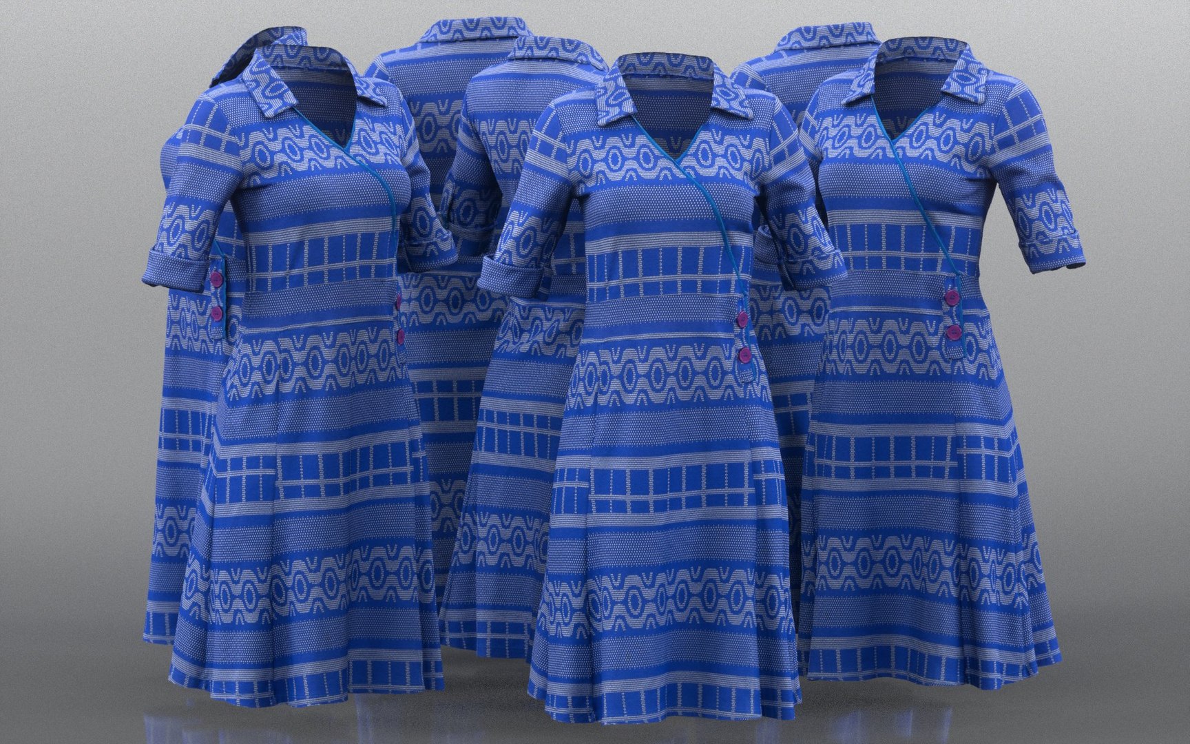 Dress Clothing 3D Model - TurboSquid 1345844