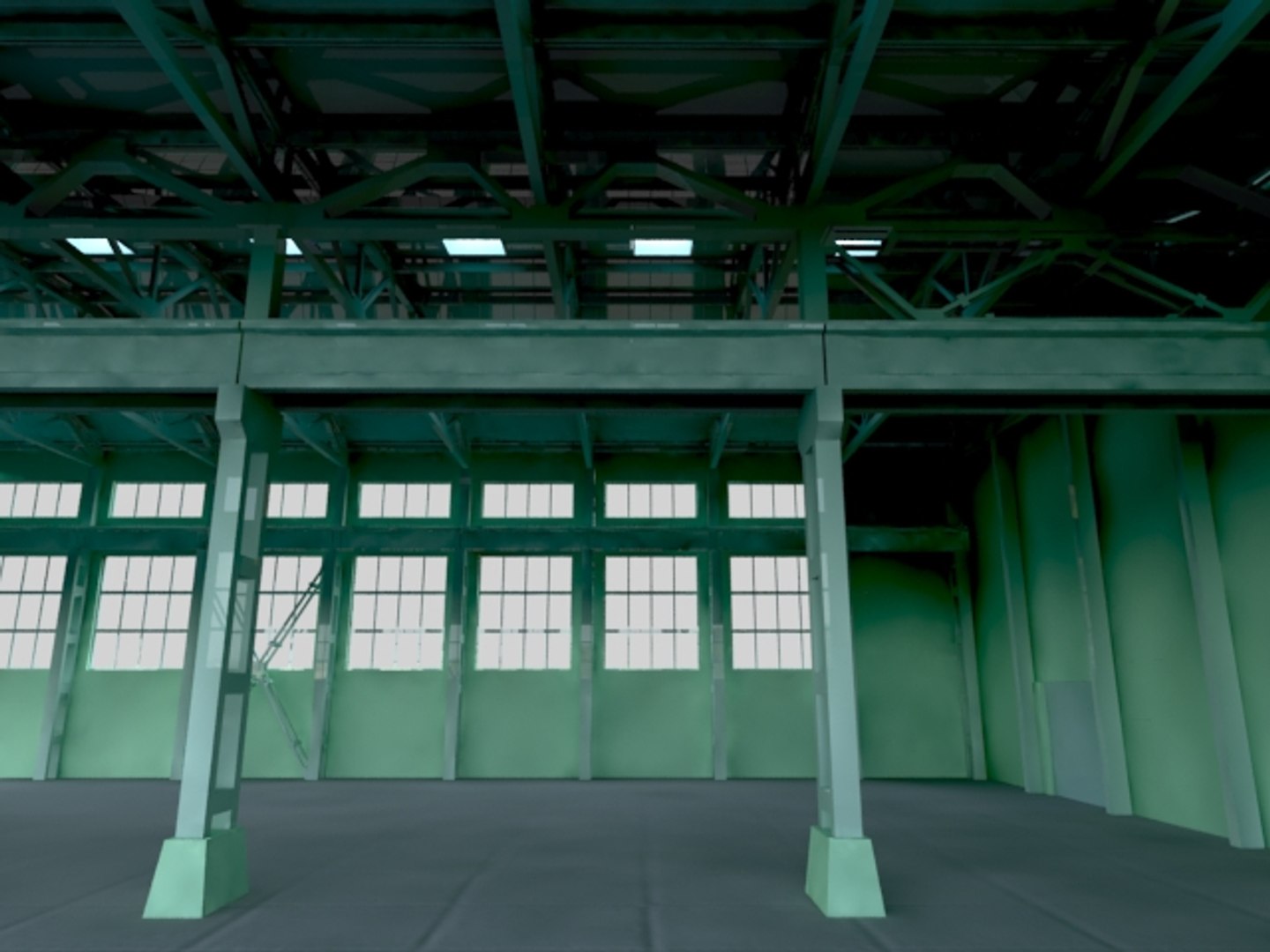 Hangar 4 Obj