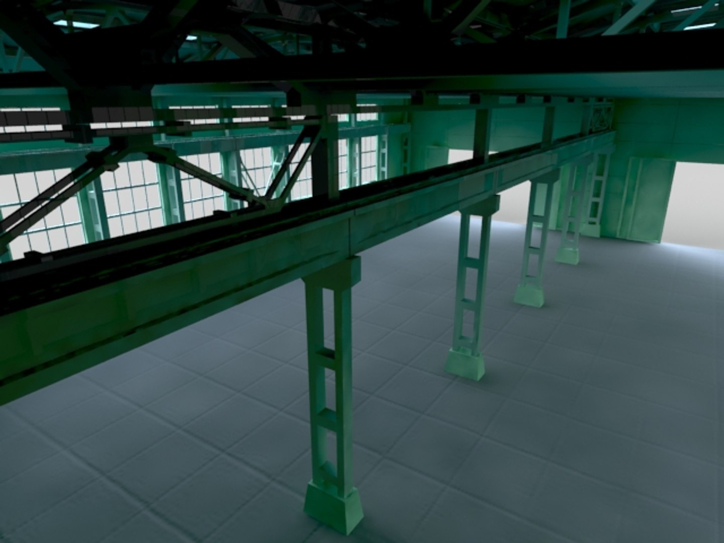 Hangar 4 Obj