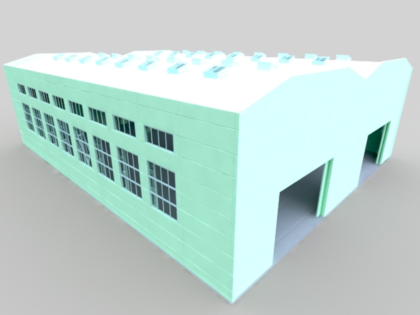 Hangar 4 Obj