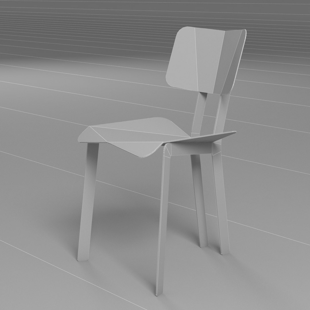 3d Origami Chair