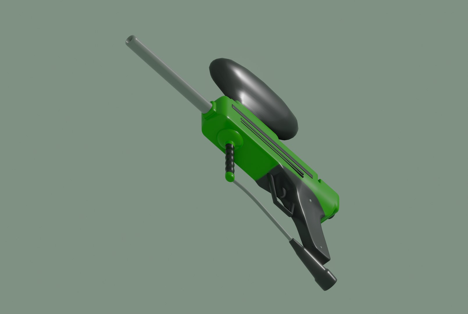 Paintball Gun 3D Model - TurboSquid 1868605