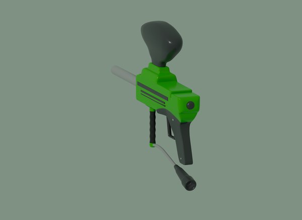 Paintball Gun 3D model - TurboSquid 1868605