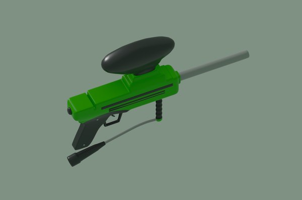 Paintball Gun 3D model - TurboSquid 1868605