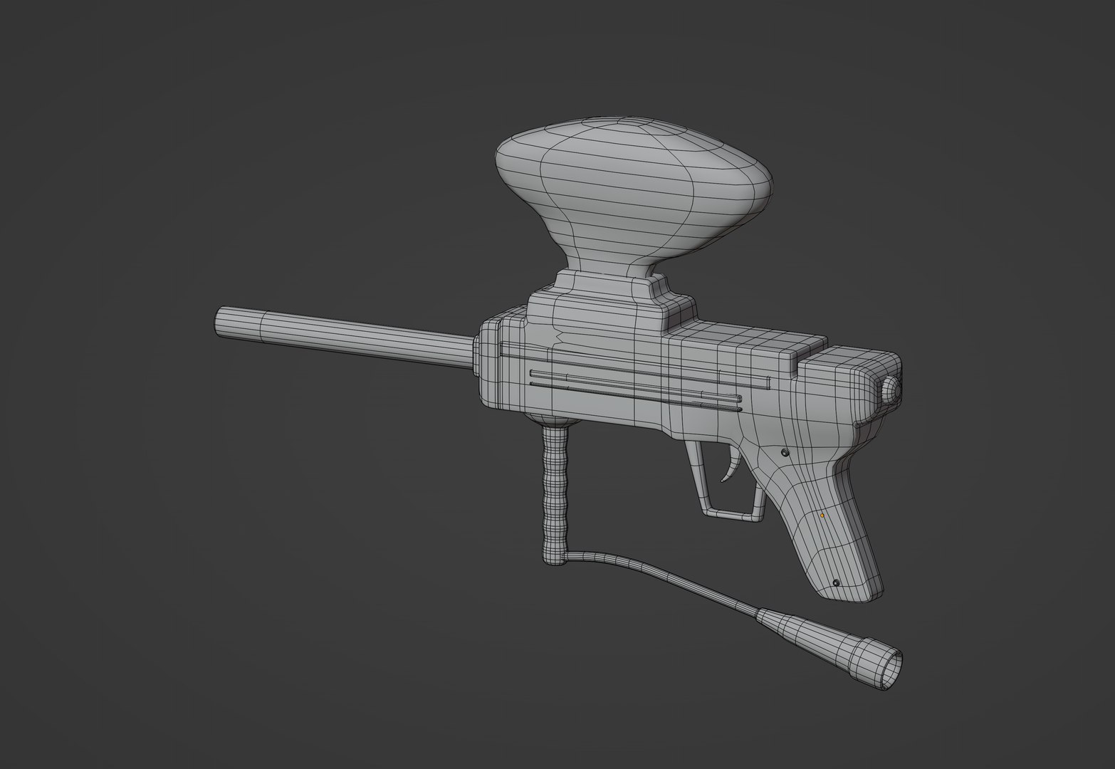Paintball Gun 3D Model - TurboSquid 1868605