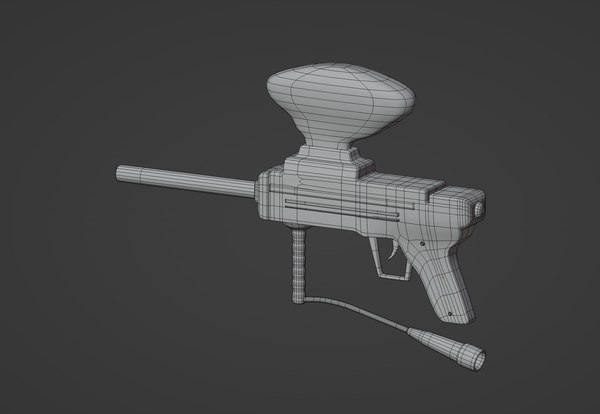 Paintball Gun 3D model - TurboSquid 1868605