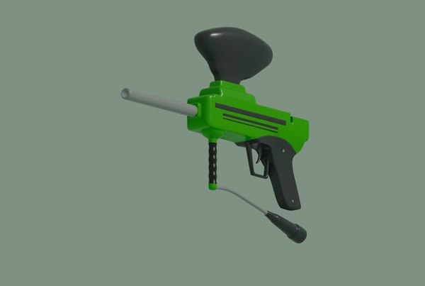 Paintball Gun 3D model - TurboSquid 1868605