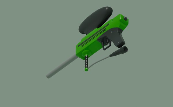 Paintball Gun 3D model - TurboSquid 1868605