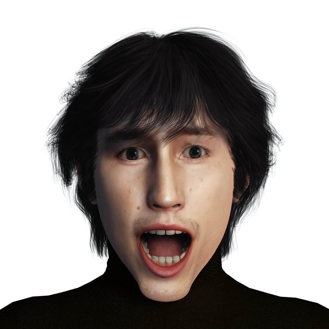 Adam Driver 3D Rigged Model Ready For Animation Model - TurboSquid 1977997