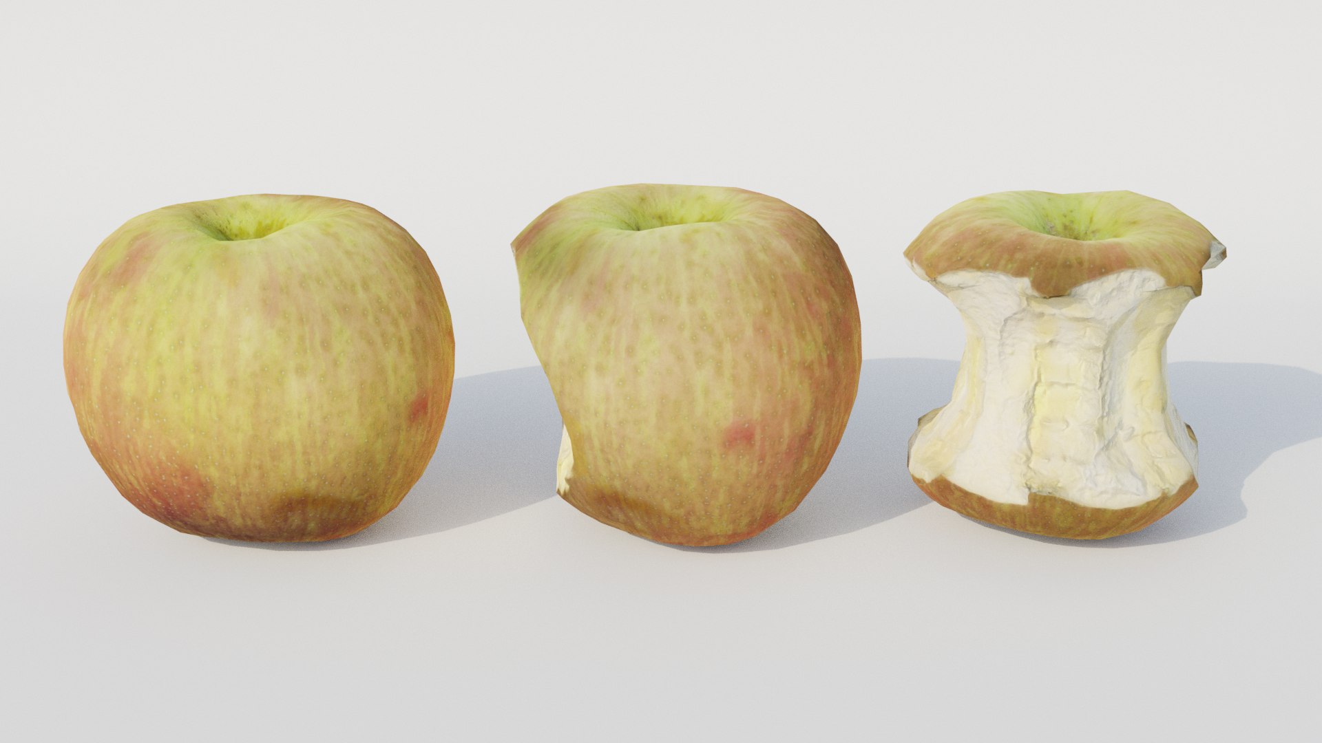 3D Apple Asset Pack Model - TurboSquid 1820493