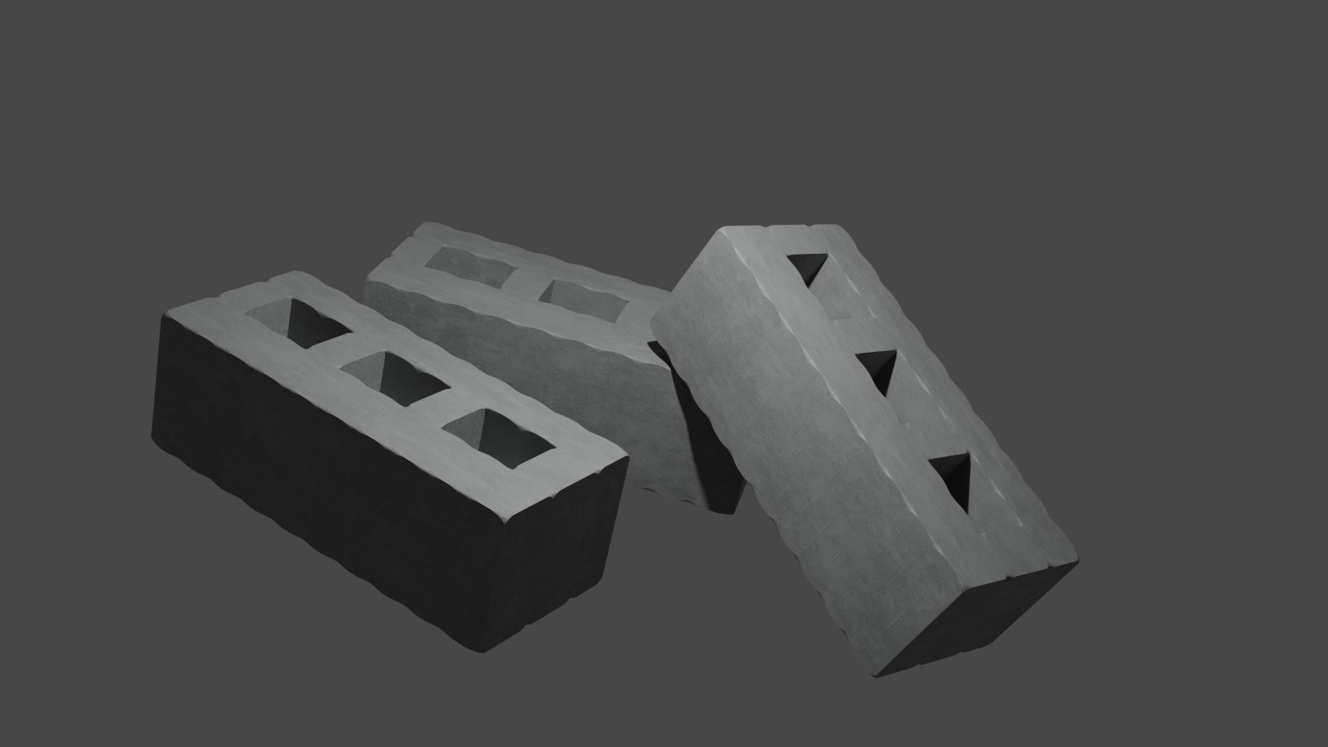 Free 3D Grey Brick 3D Model - TurboSquid 2269409
