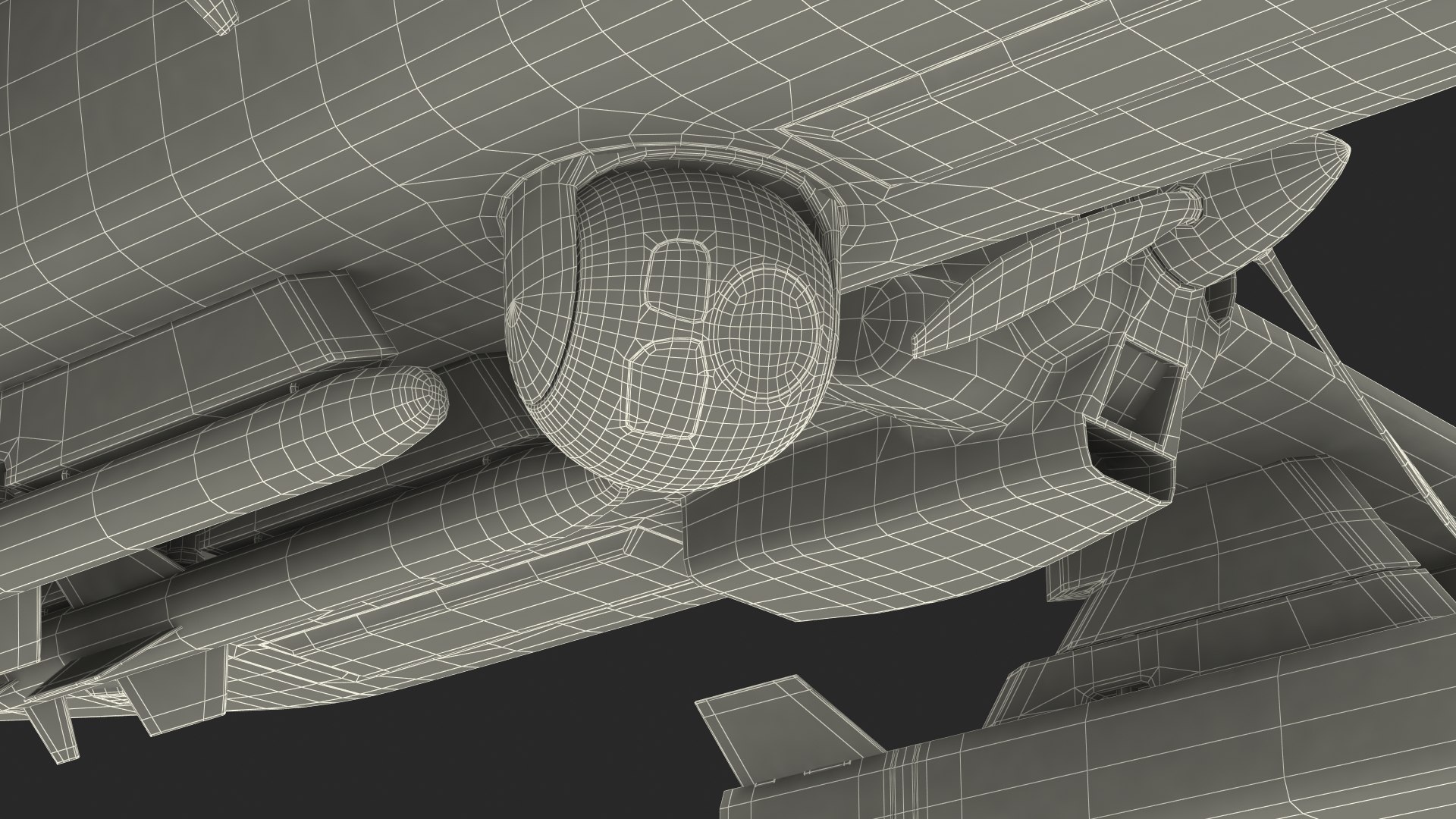 3D Twin-Boom Unmanned Combat Aerial Vehicle Rigged - TurboSquid 2055963