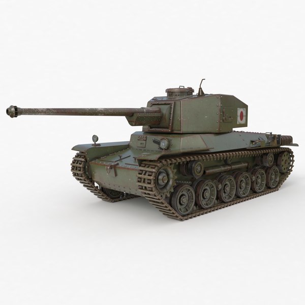 Tank Type 3 Chi-Nu Japan Vray 3D - TurboSquid 1736671