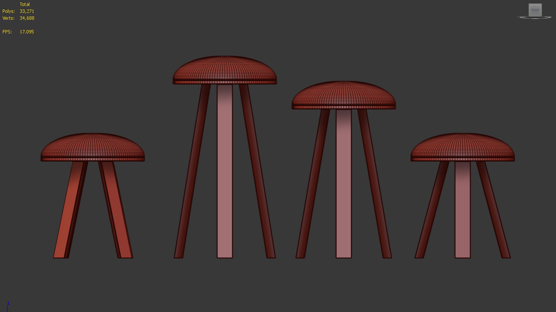 BuzziMilk Stool By BuzziSpace 3D Model - TurboSquid 1885864