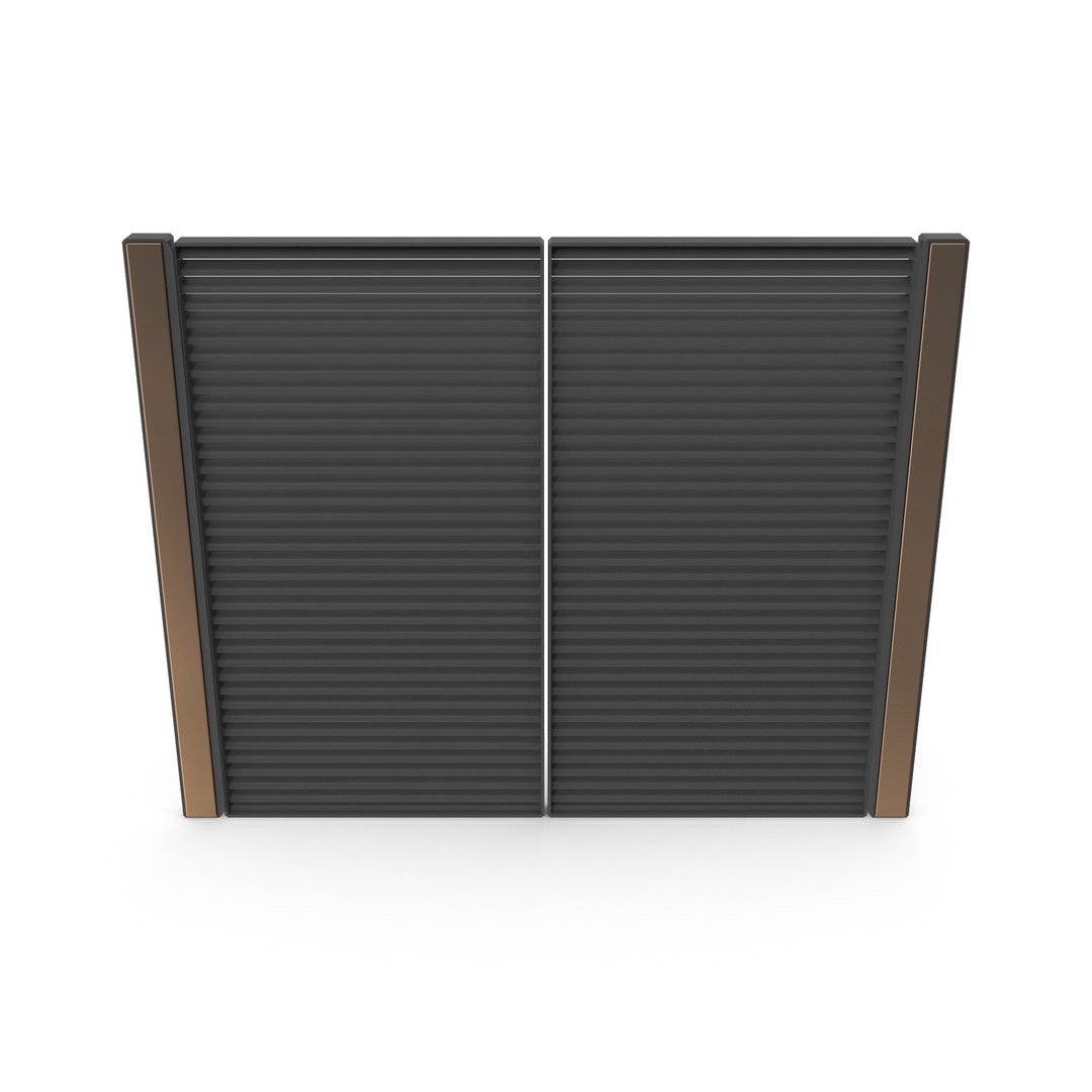 3D Garden Door - TurboSquid 1766454