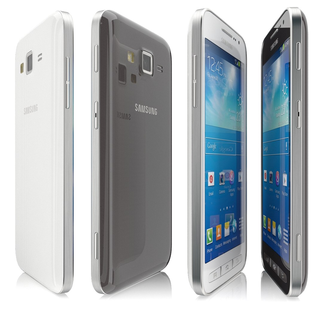 3d Model Of Samsung Galaxy Core Advance