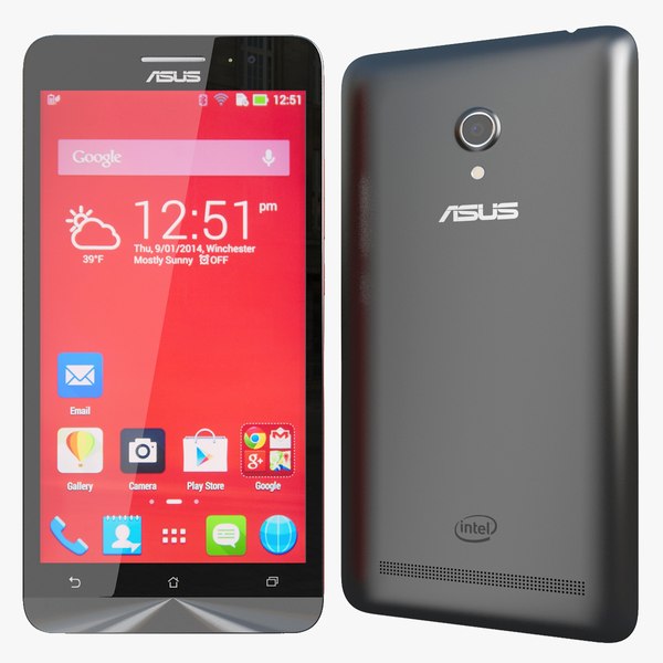 realistic asus zenfone 6 obj