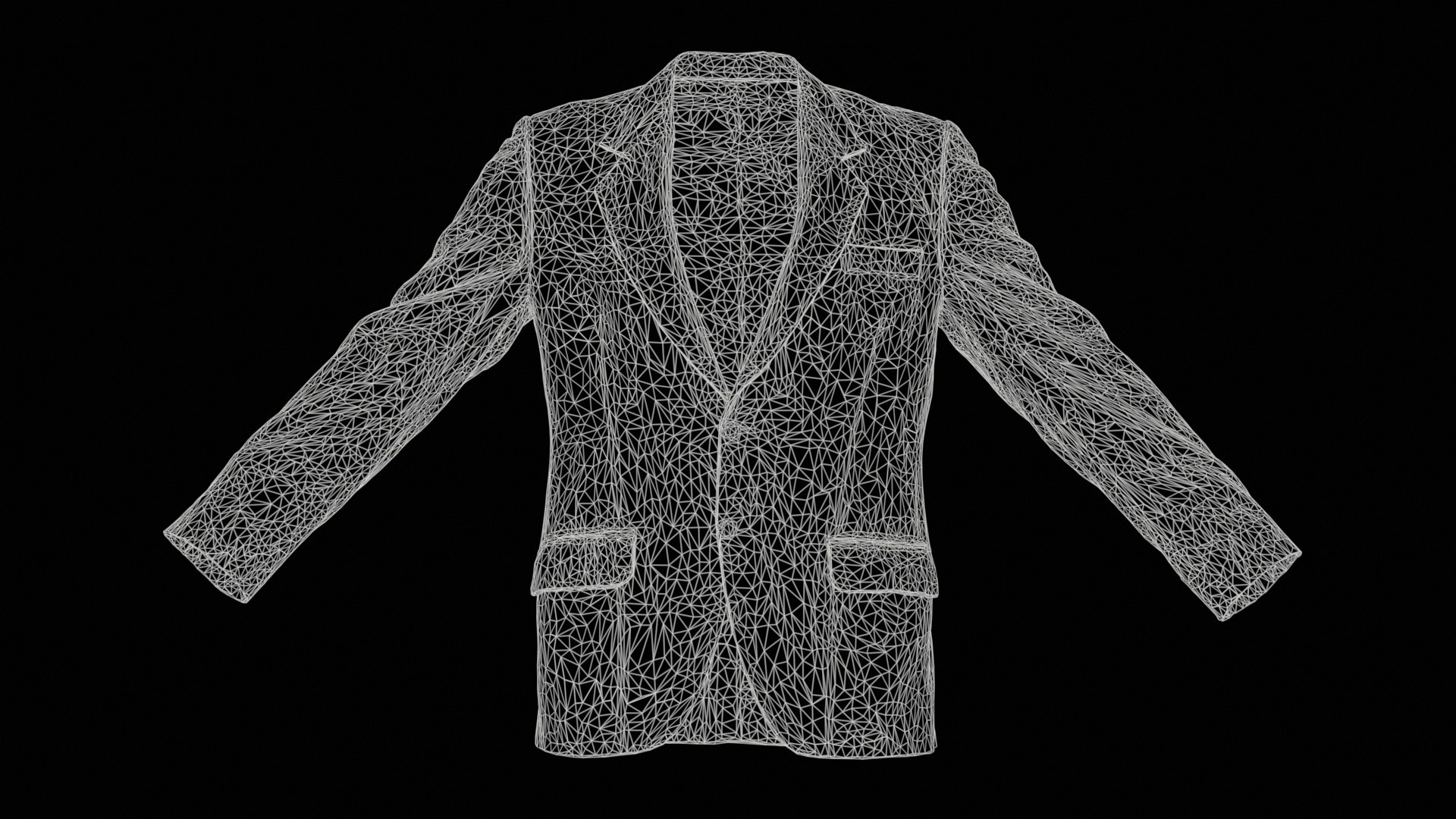 3D Suit F Vest Remastered - TurboSquid 2360608