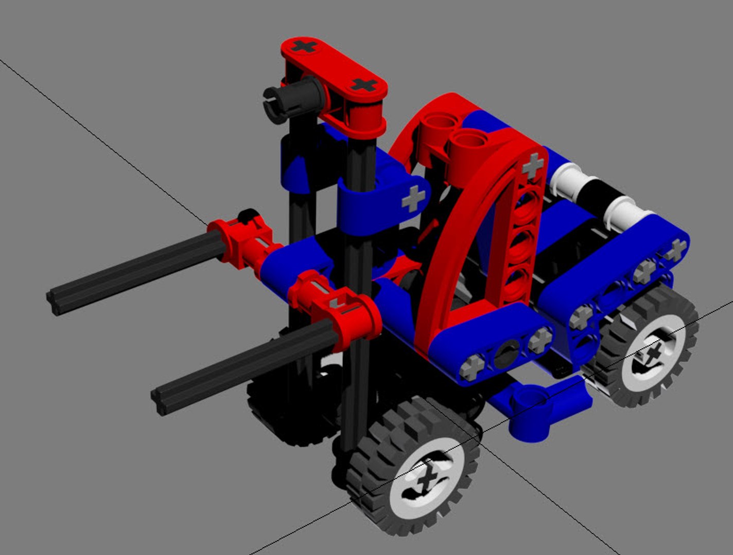 3ds Weightlifter Lego