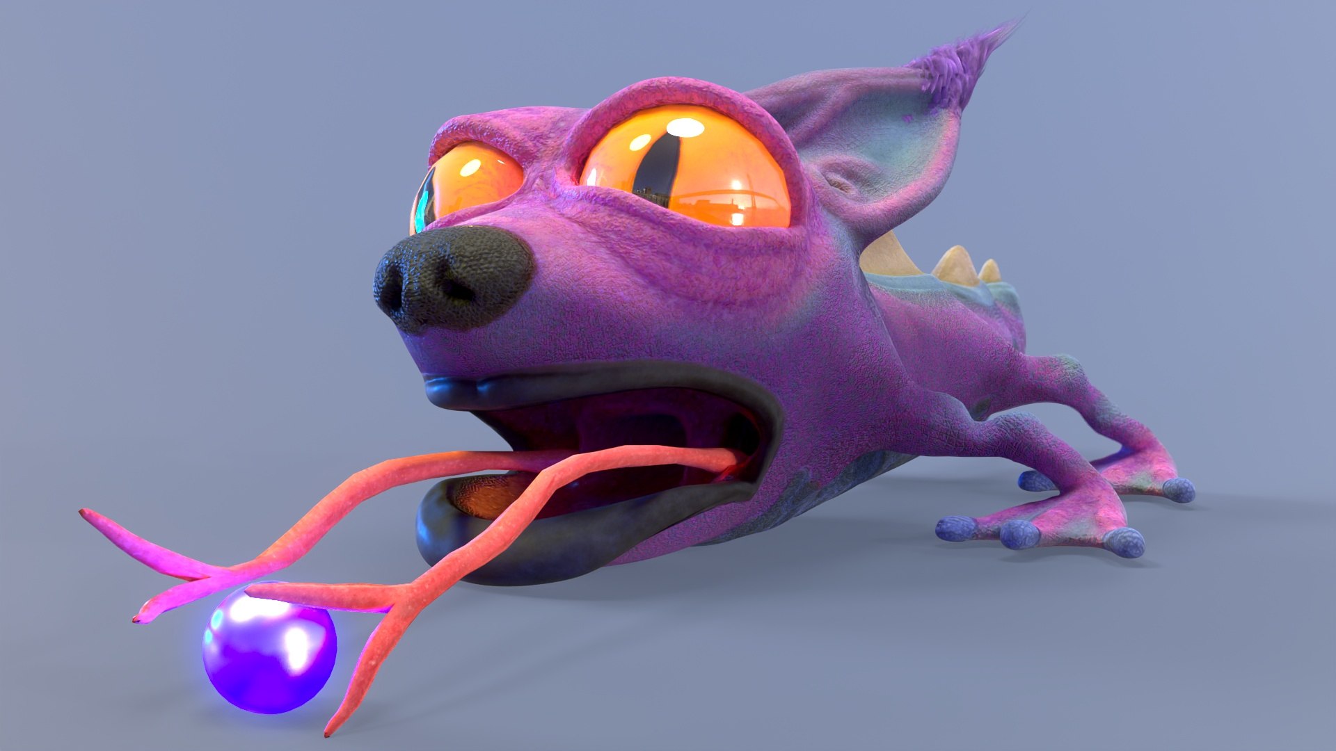 Amphibian Cat Rig 3D Model - TurboSquid 1695523